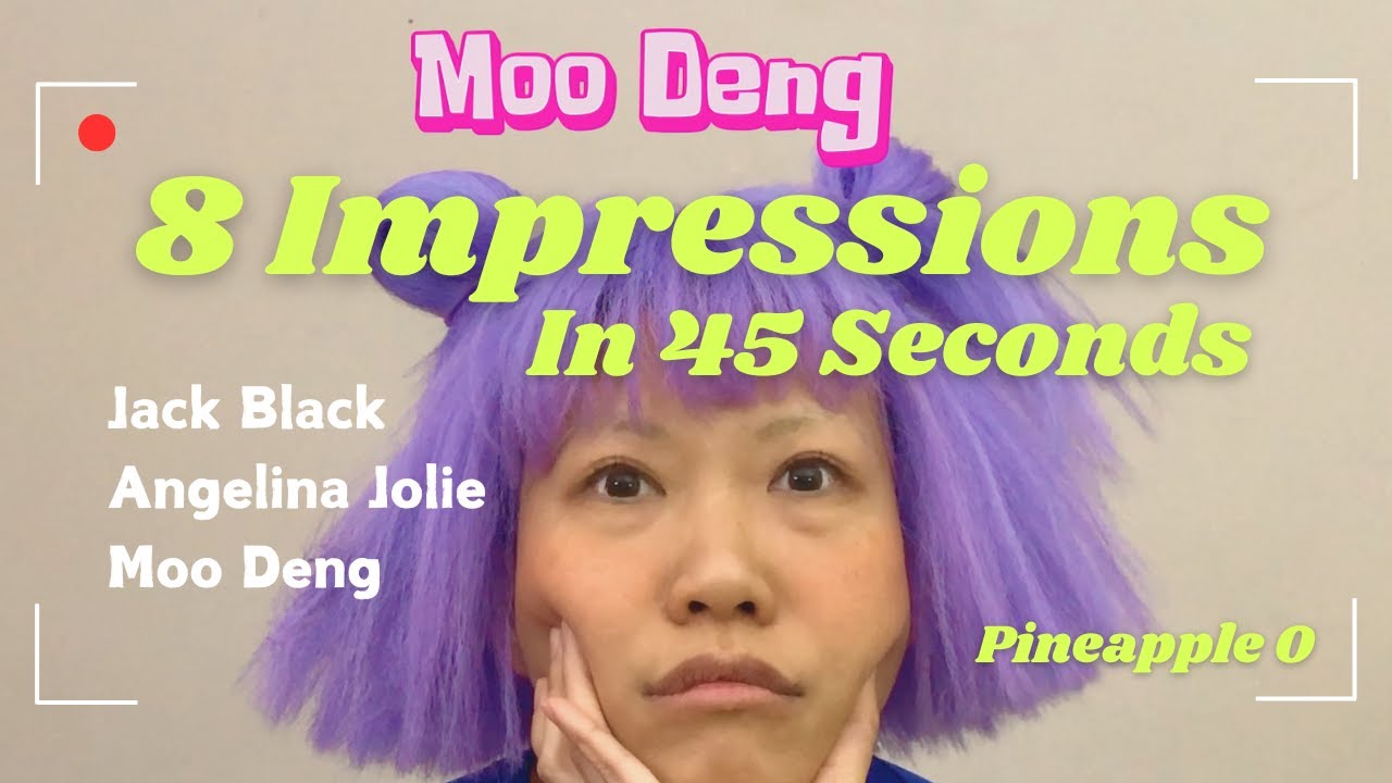 8 Impressions In 45 secs | Pineapple O - YouTube
