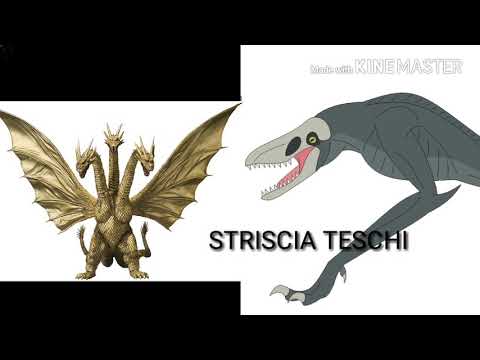 INTERVISTA DOPPIA TRA KING GHIDORAH E LO STRISCIA TESCHI - YouTube