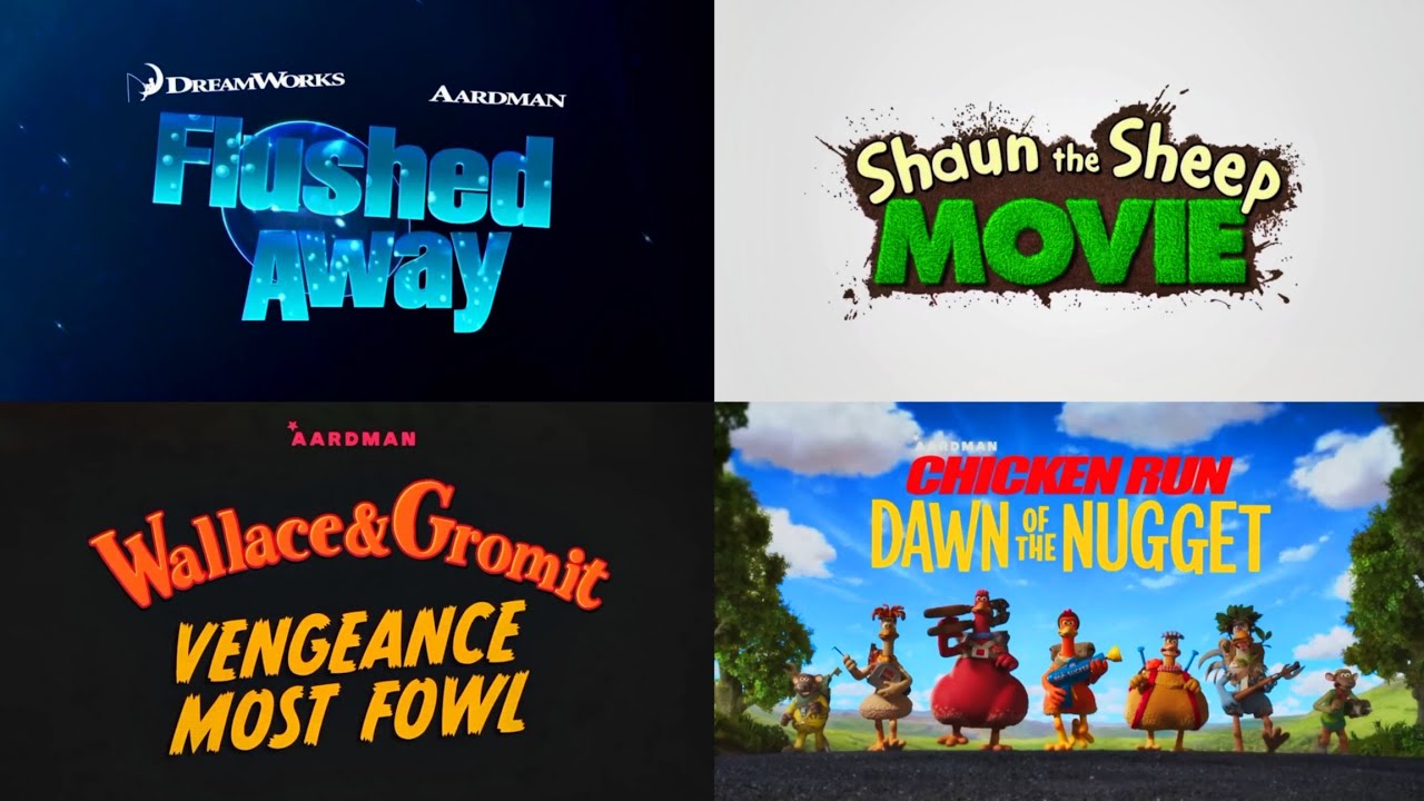 All Aardman Animation Trailer Logos (2000-2024) - YouTube