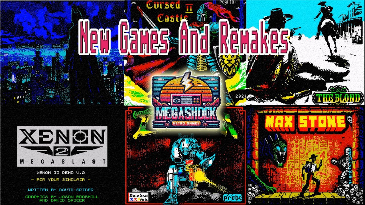 Juegos Nuevos y Remakes En ZX Spectrum Real Machine (Zx spectrum +3 con ...