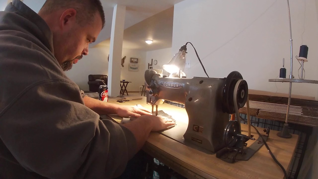 Consew 224 - YouTube