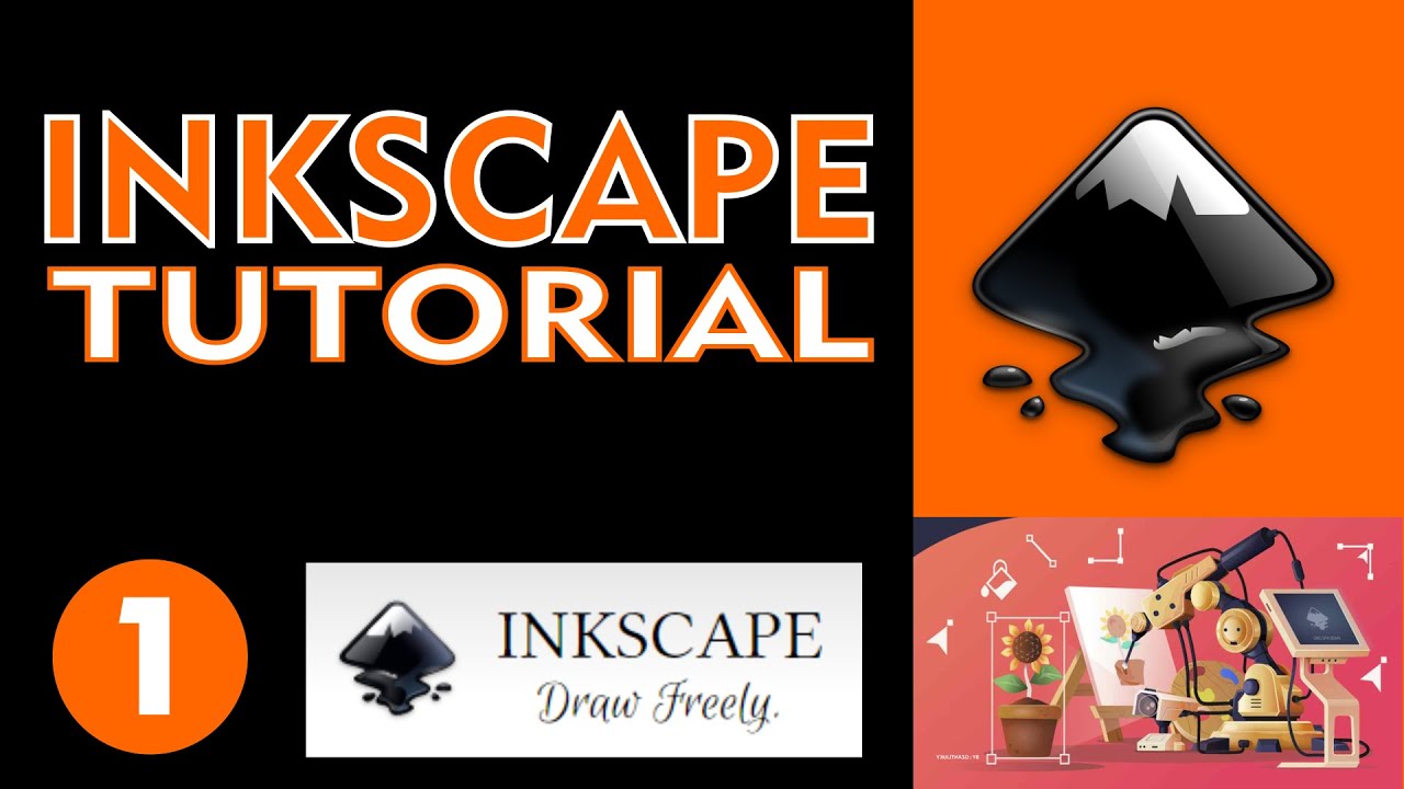 Inkscape Tutorial 1 - YouTube