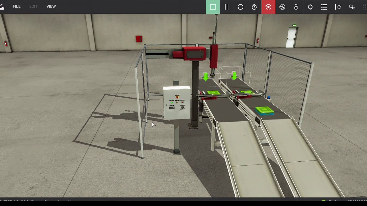 FACTORY I O assembler - YouTube