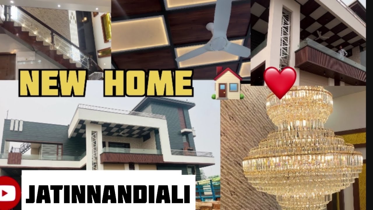NEW HOME TOUR ️🏠 LUXURY HOME || JATIN NANDIALI #hometour - YouTube
