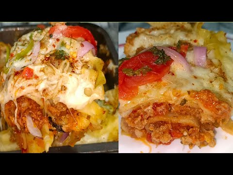 Lazania Roll 3 in 1 Recipe/ spicy beef qeema lasagna Roll / beef ...