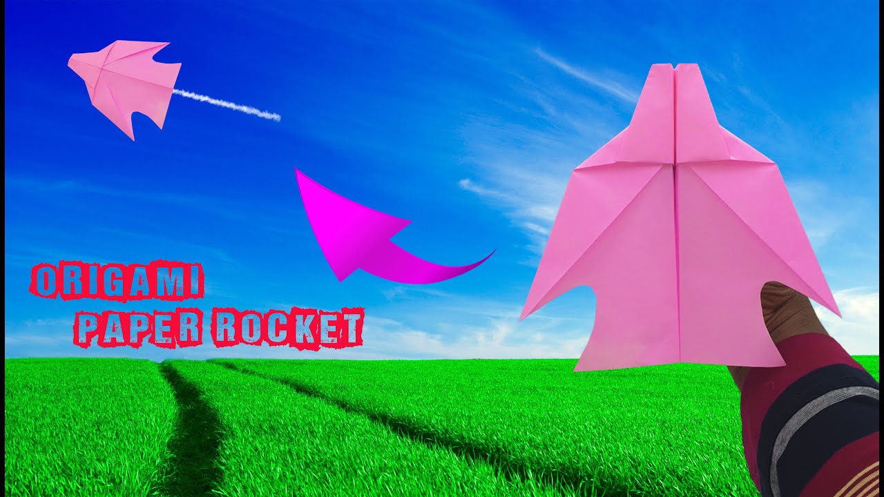 How to make easy origami racket plane | DIY paper toy tutorial - YouTube