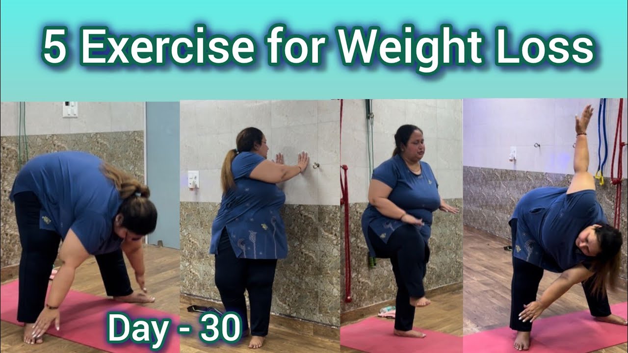 Day-30, 5 exercises for belly fat & weightloss after C-section🔥mummy ...