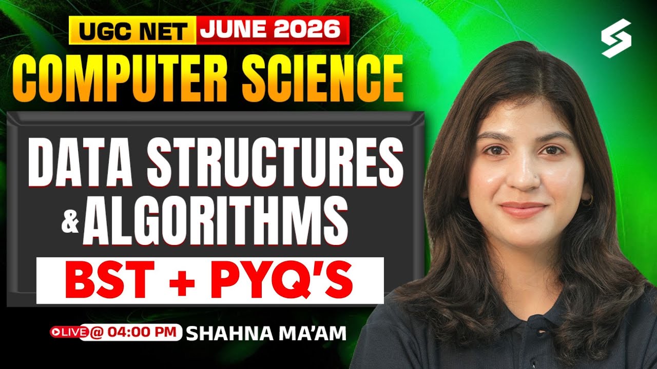 UGC NET June 2026 | UGC NET Computer Science Preparation | Data ...