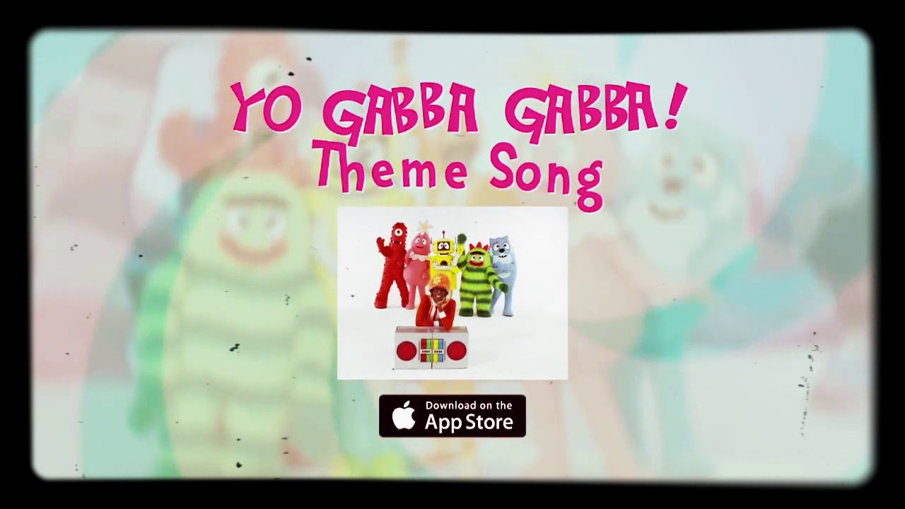 Yo Gabba Gabba! - Theme Song (Official Lyric Video with 8mm) - YouTube