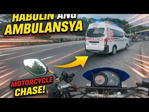 “Sumabay sa Ambulansya! Totoong Bilisan na Ride 😳”