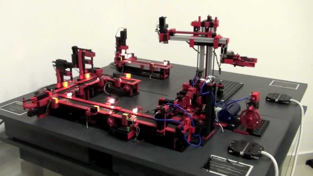 Sistema Mecatrónico Básico. - 24v para PLC o 9v para ROBOTICS TXT ...