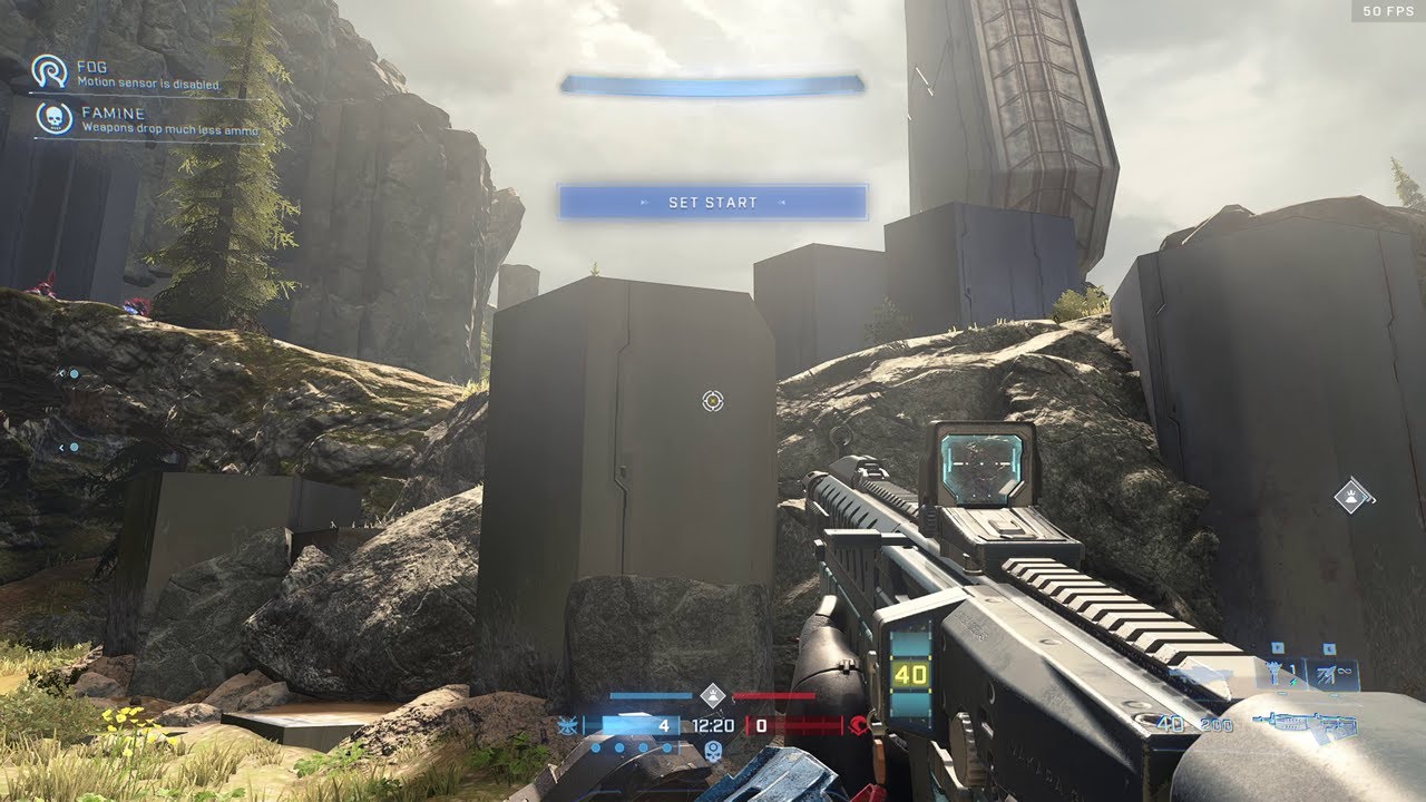 HALO INFINITE MULTIPLAYER KING OF THE HILL FIREFIGHT ON FRAGMENTATION ...