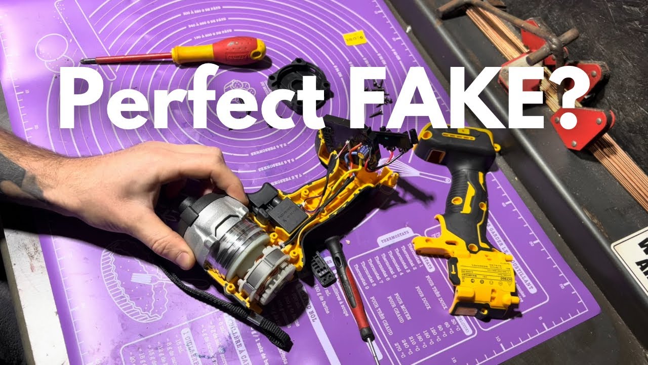 Have we found the perfect FAKE?? 18v Dewalt impact driver. Lets strip ...