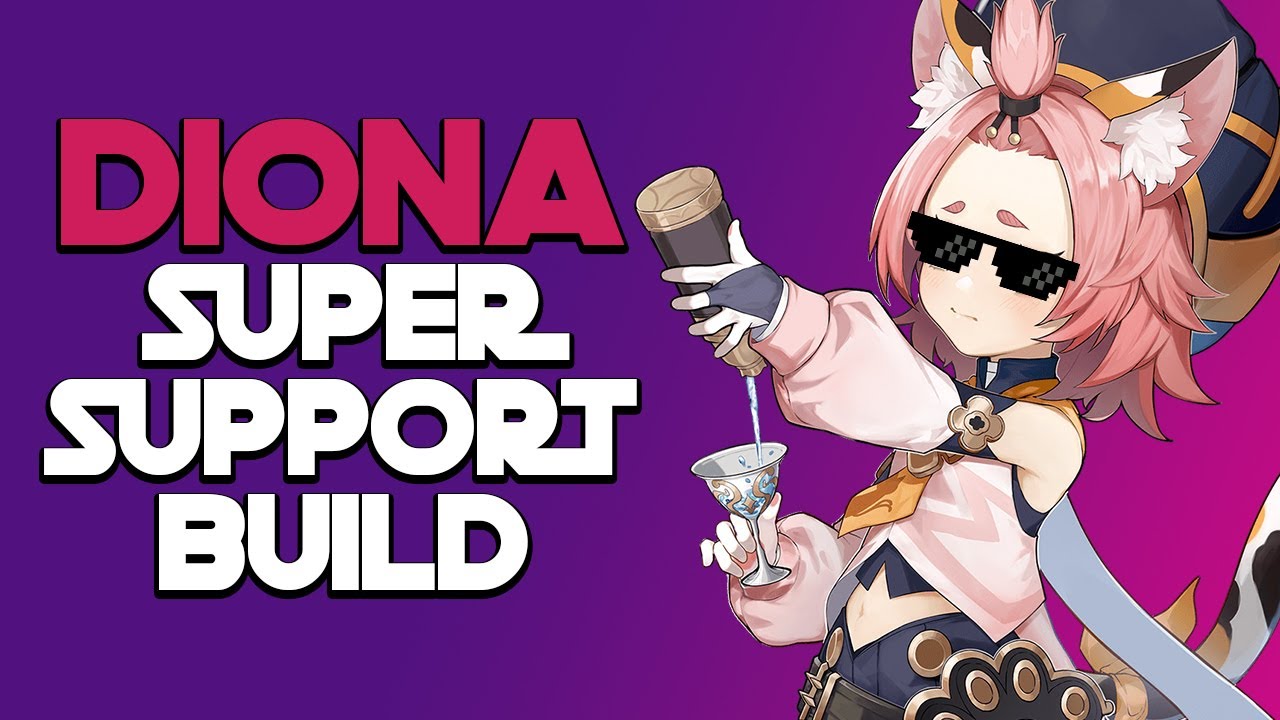 Diona Support Build | Free Character Genshin Impact 1.5 - YouTube