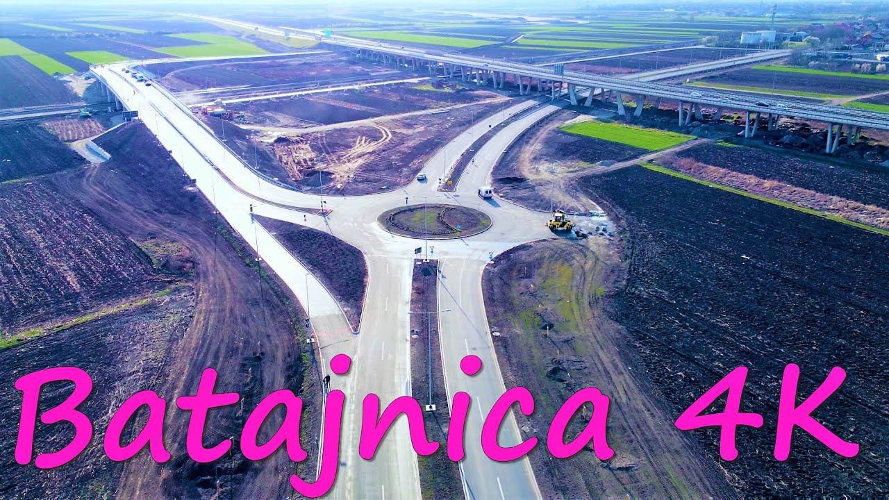 Batajnica 4K (Batajnička petlja - brza pruga) - YouTube