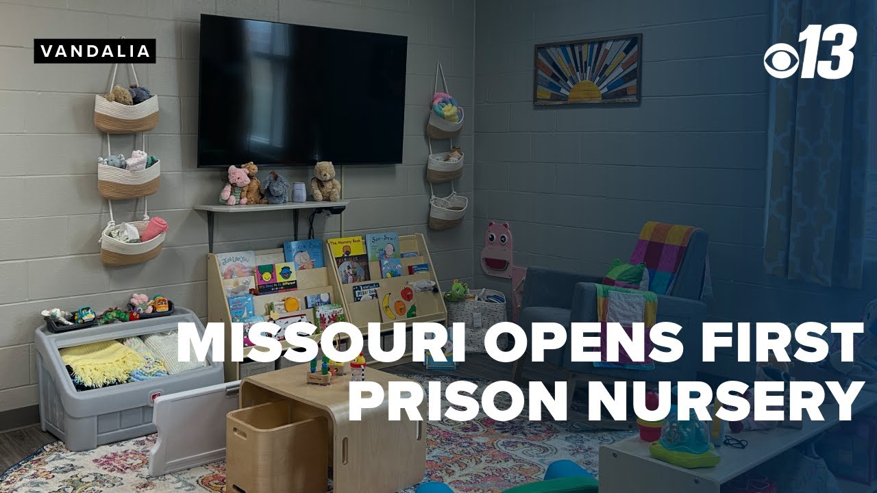 Missouri's first prison nursery program opens in Mid-Missouri - YouTube