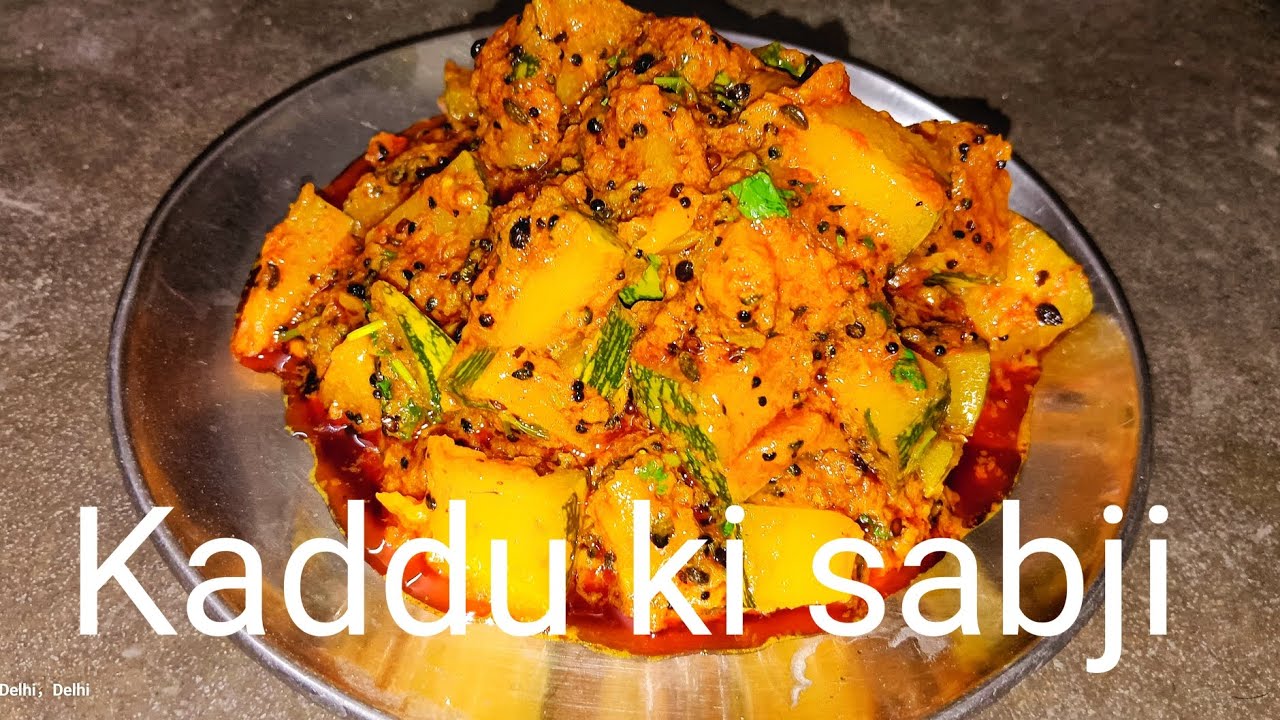 kaddu ki tasty and healthy sabji| how to cook squash recipe #food # ...