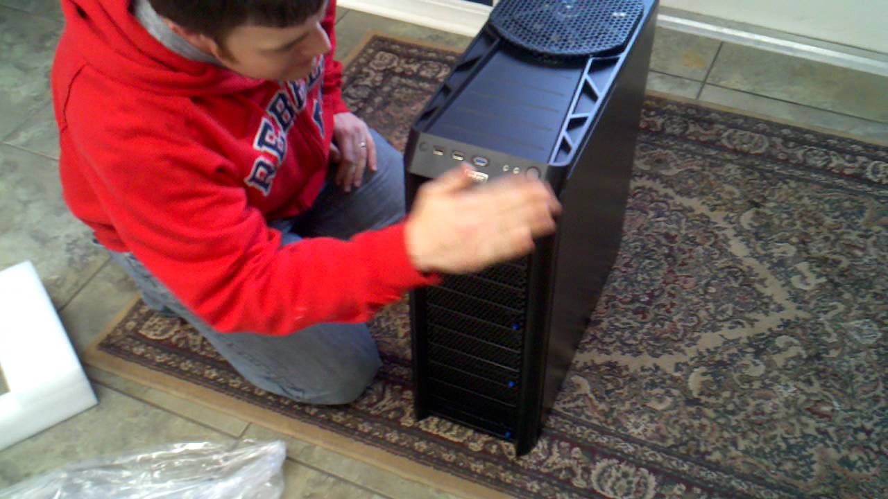 Opening my Antec 1200 V3 - YouTube