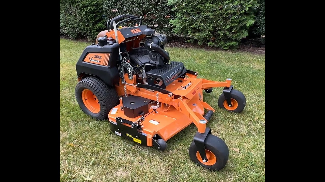 Scag V-Ride II 61" Velocity Deck GrassFlap® Chute Blocker Install ...