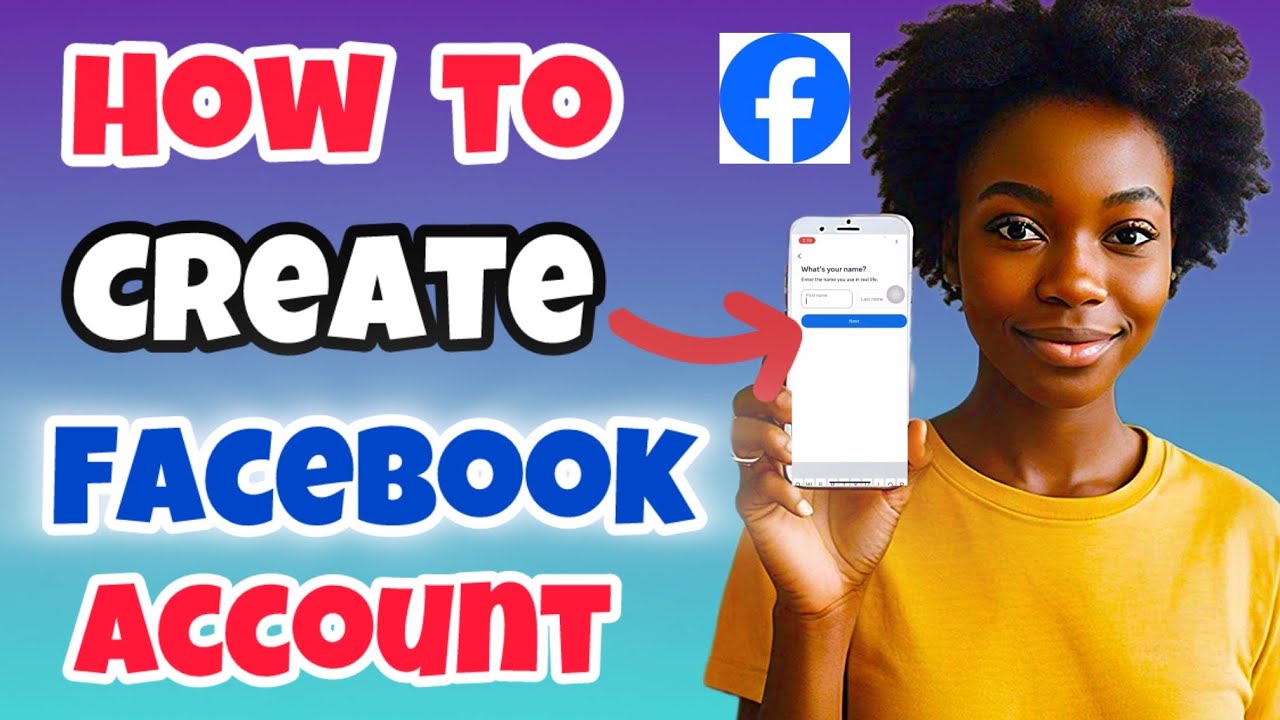 How To Create Facebook Account In Less Than Two Minutes - YouTube