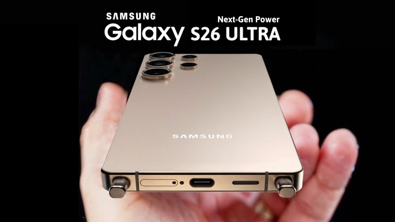 Samsung Galaxy S26 Ultra Trailer Official Design | Release - The future ...