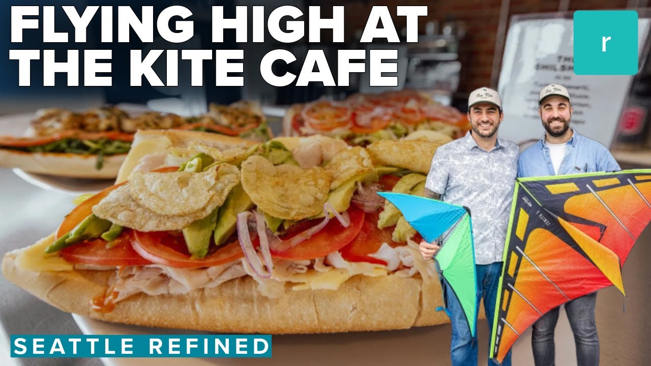 You'll be flying high at this popular kite-themed café - YouTube