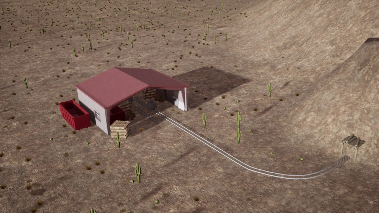 Mining Outpost: 2020 3D Modeling Final - YouTube