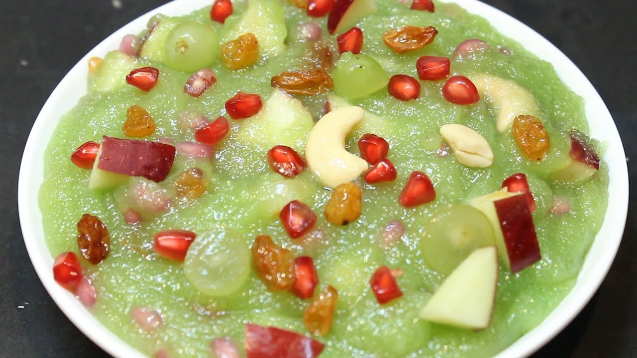 Tasty Fruit Halwa Recipe || రుచికరమయిన ఫ్రూట్ హల్వా || Indian Sweets ...