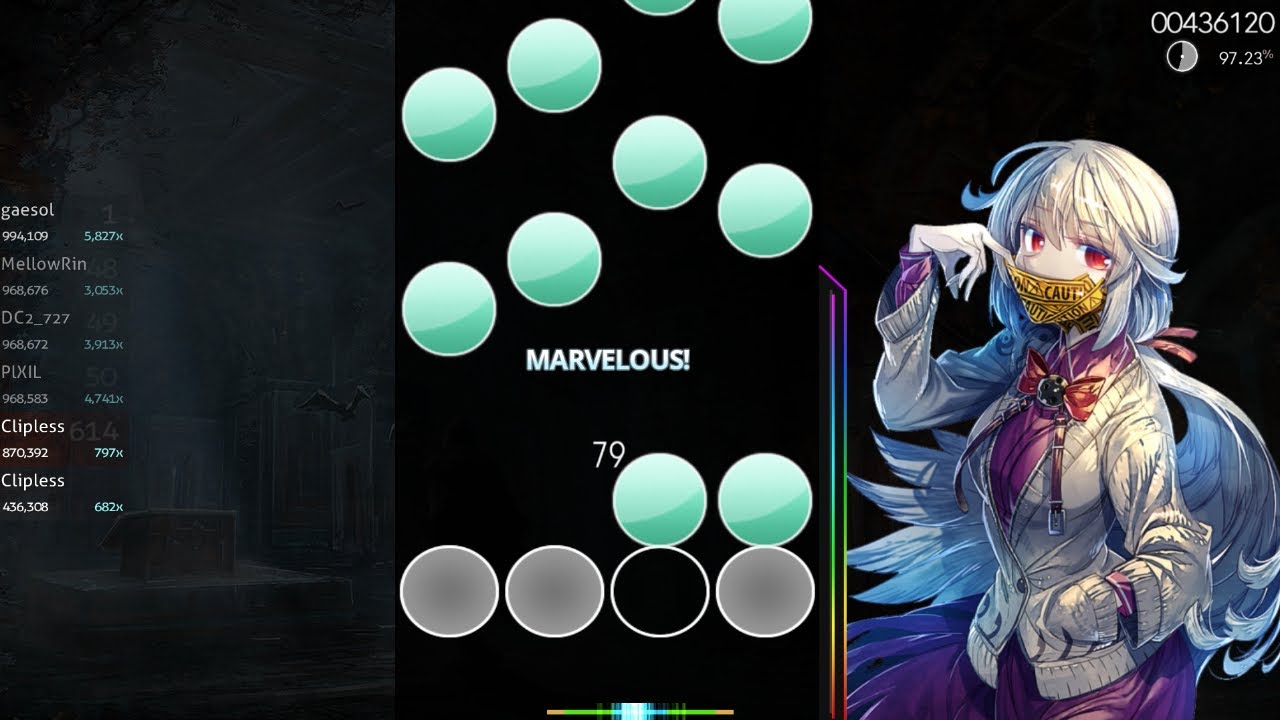 Osu!mania GHOST - Camellia (97.28% S) - YouTube