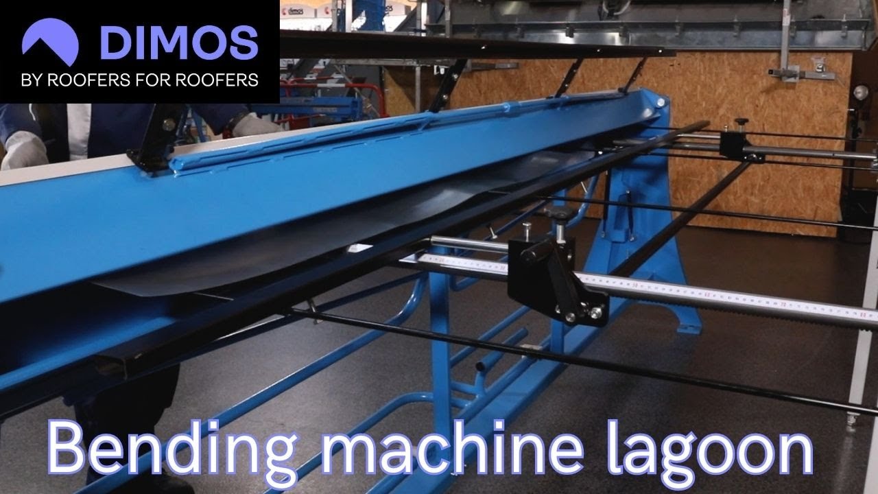 Lagoon bending machine - DIMOS - YouTube