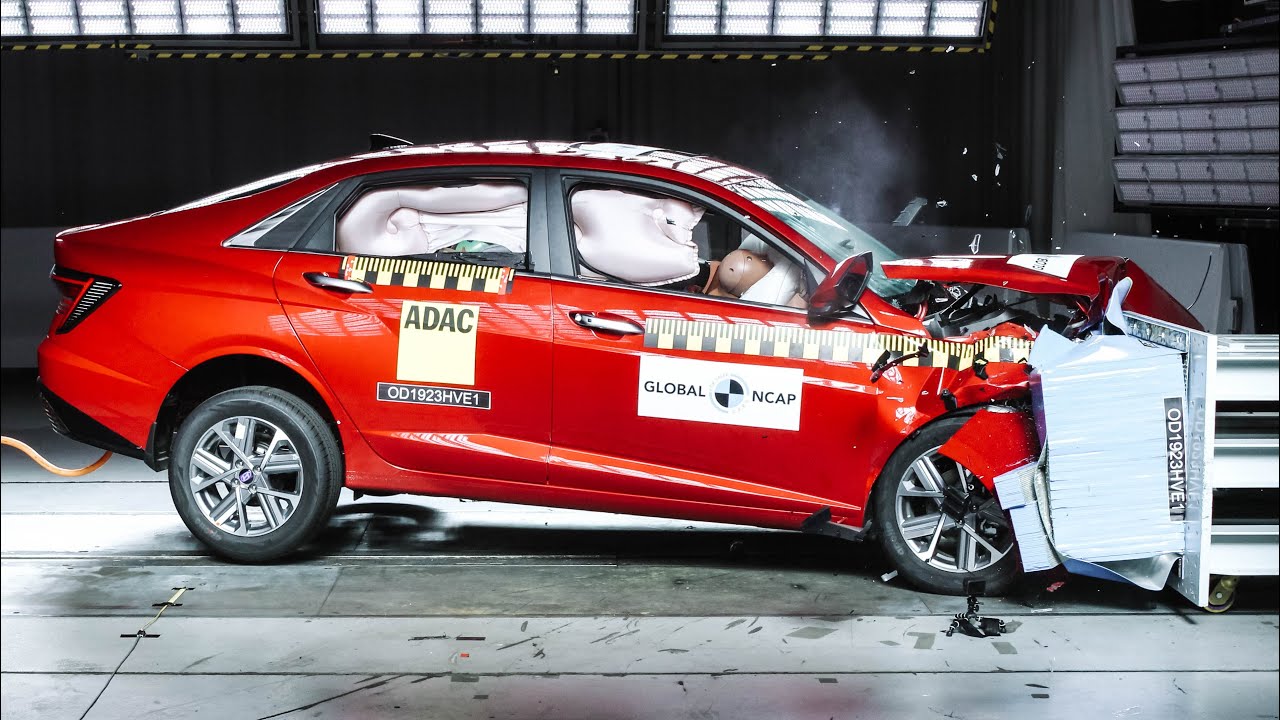 【현대 엑센트 - BN7】GLOBAL NCAP 충돌테스트 - YouTube