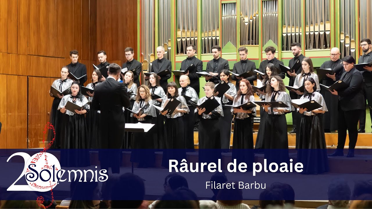 Filaret Barbu - Râurel de ploaie (Concert Aniversar Solemnis20 - 2023 ...