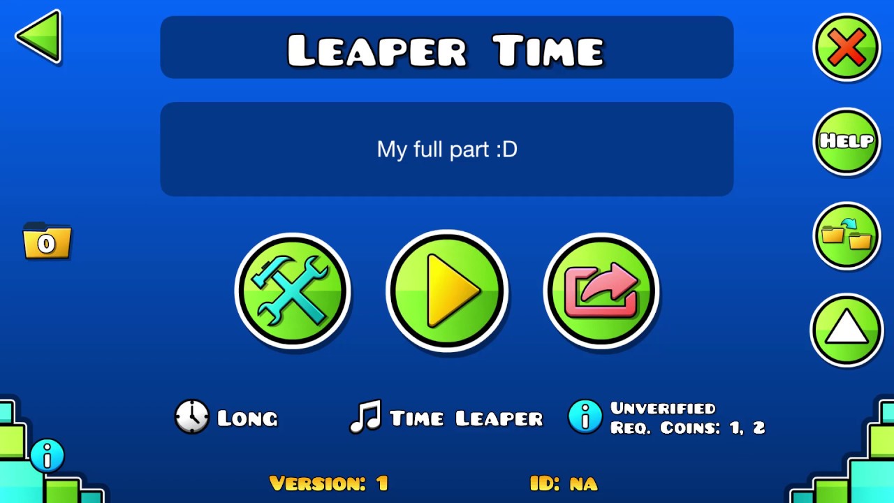 Geometry Dash | PREVIEW #2 "Leaper Time" by me and Lilshrimpbucket ...