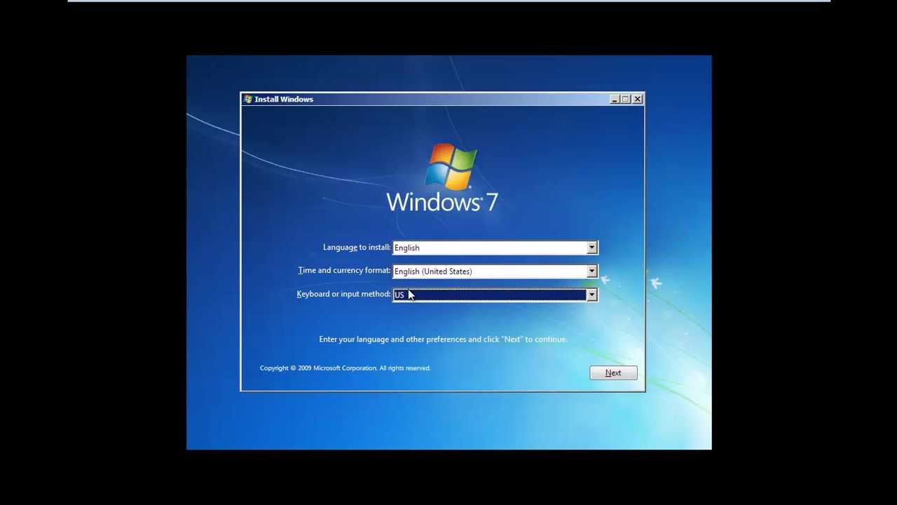 How to install windows 7 - ARABIC - YouTube