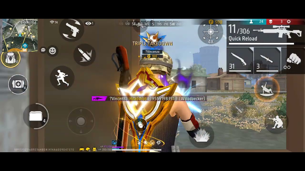 BR Ranked top headshot and 4kill🔥😍😍 - YouTube