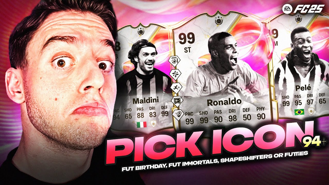 SONTUOSI PICK ICON 94+ CON R9 & PELE 99 🚀 [FC 25 PACK OPENING] - YouTube