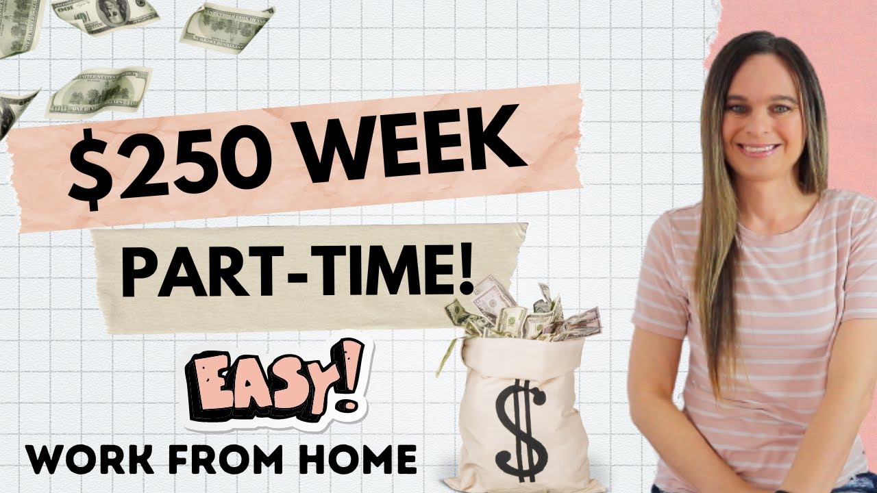 PART-TIME $250 Week Work From Home Job Posting TikTok Videos | Easy! Anyone Can Do This! | No ...
