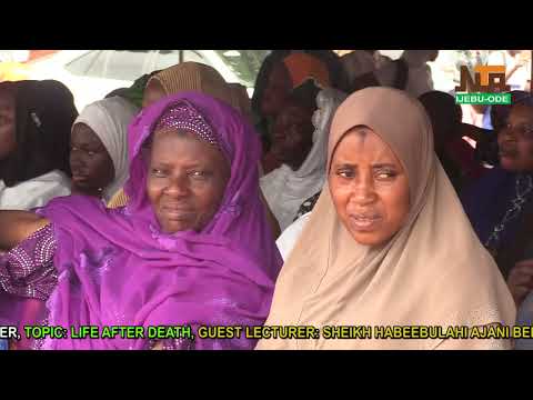 2025 RAMADAN LECTURE OF ANSARUDEEN SOCIETY OF NIGERIA, IJEBU ODE CHAPTER, OGUN STATE NIGERIA ...