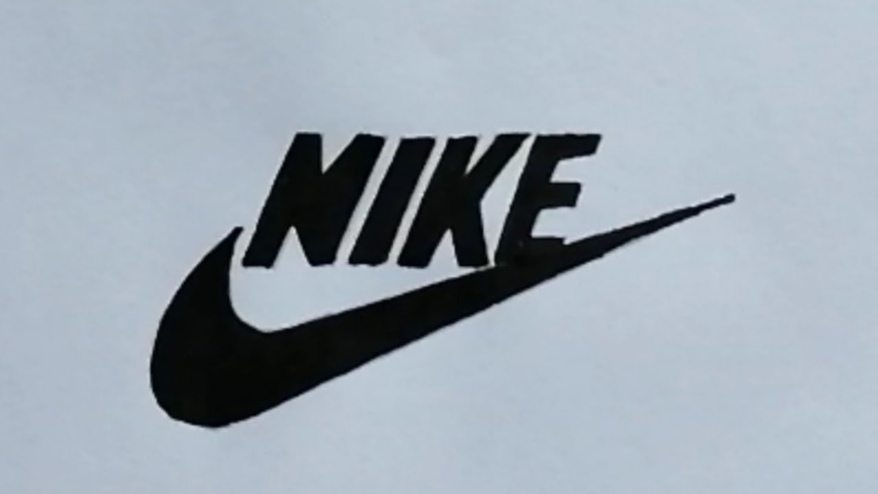 How to Draw Nike Logo / Nike Logo Drawing Easy Tutorial - YouTube