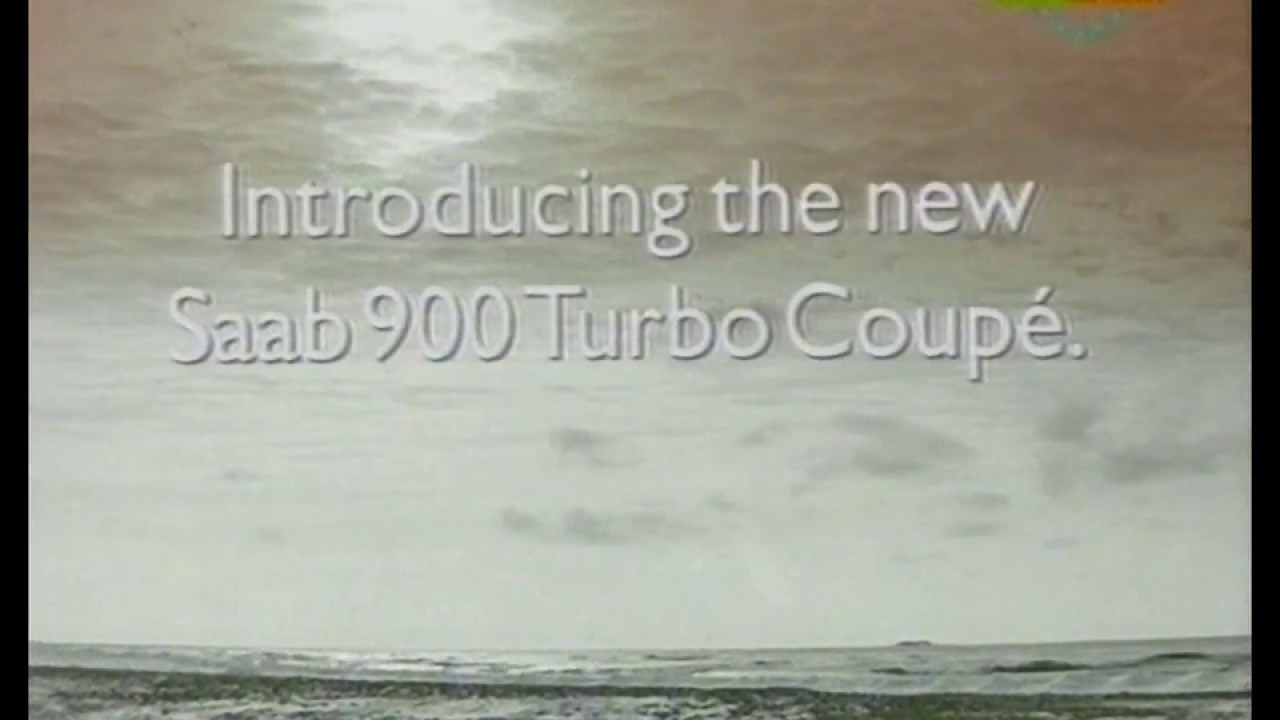 Saab 900 Turbo Coupe TV Commercial 1994, from VHS tape - YouTube