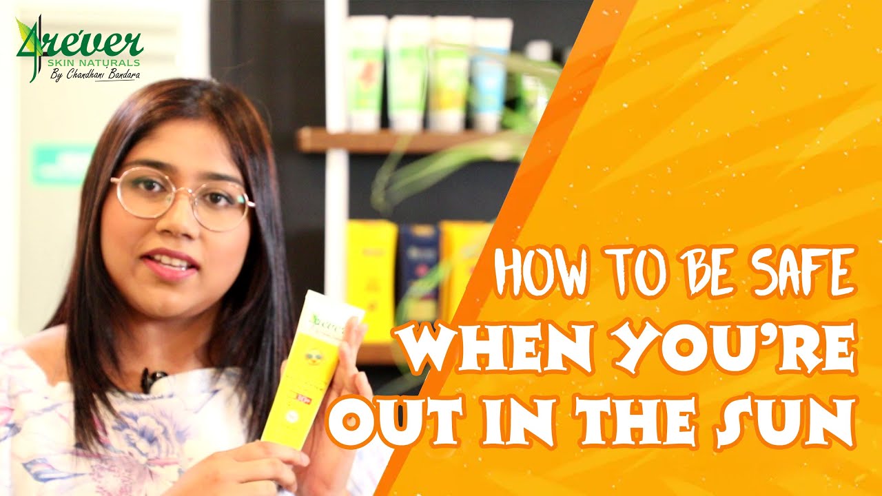 Beat the heat with 4rever Sun Protection - YouTube