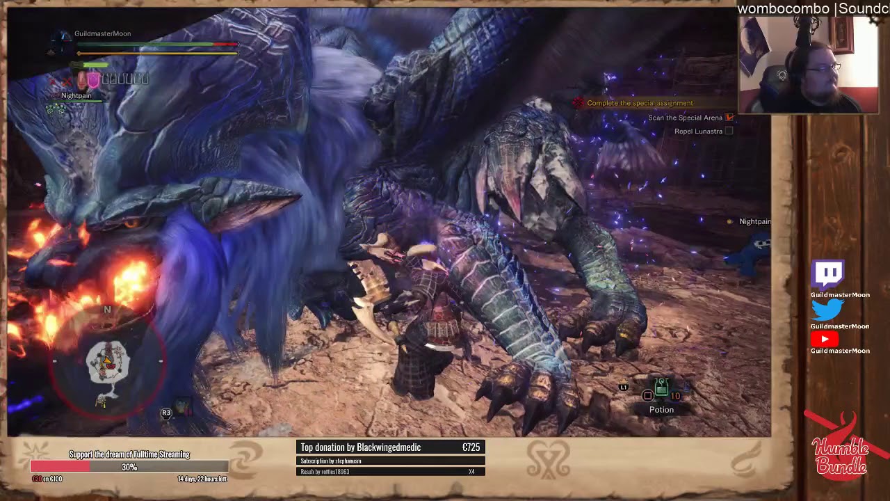 Monster Hunter World | Lunastra First Encounter - YouTube