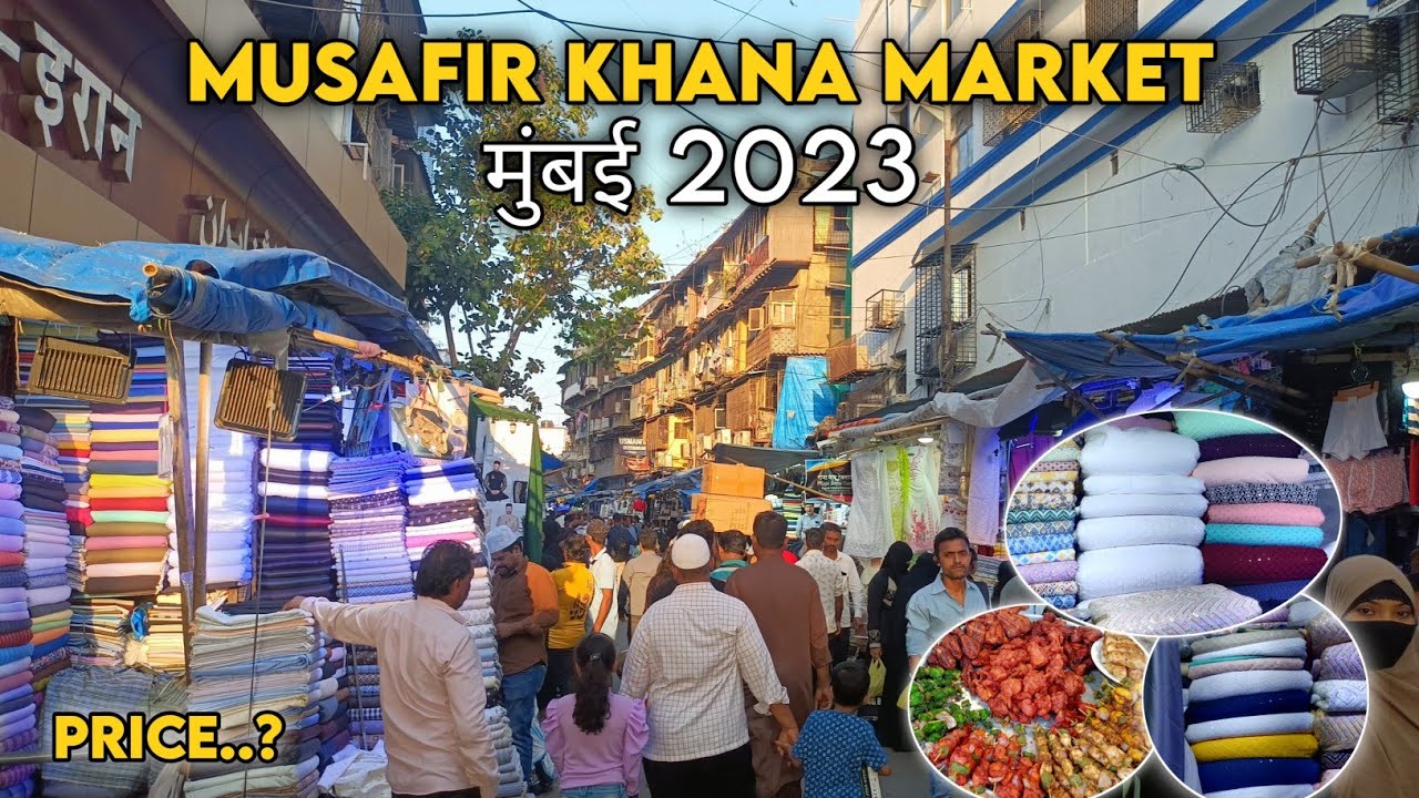 Musafir Khana Market in Mumbai | Manish Market mumbai | Clothes Market ...