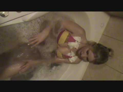 2 girls in a hot tub 4