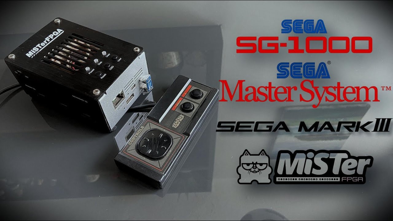 Core de Master System no Mister Fpga - Melhor que o console original ...