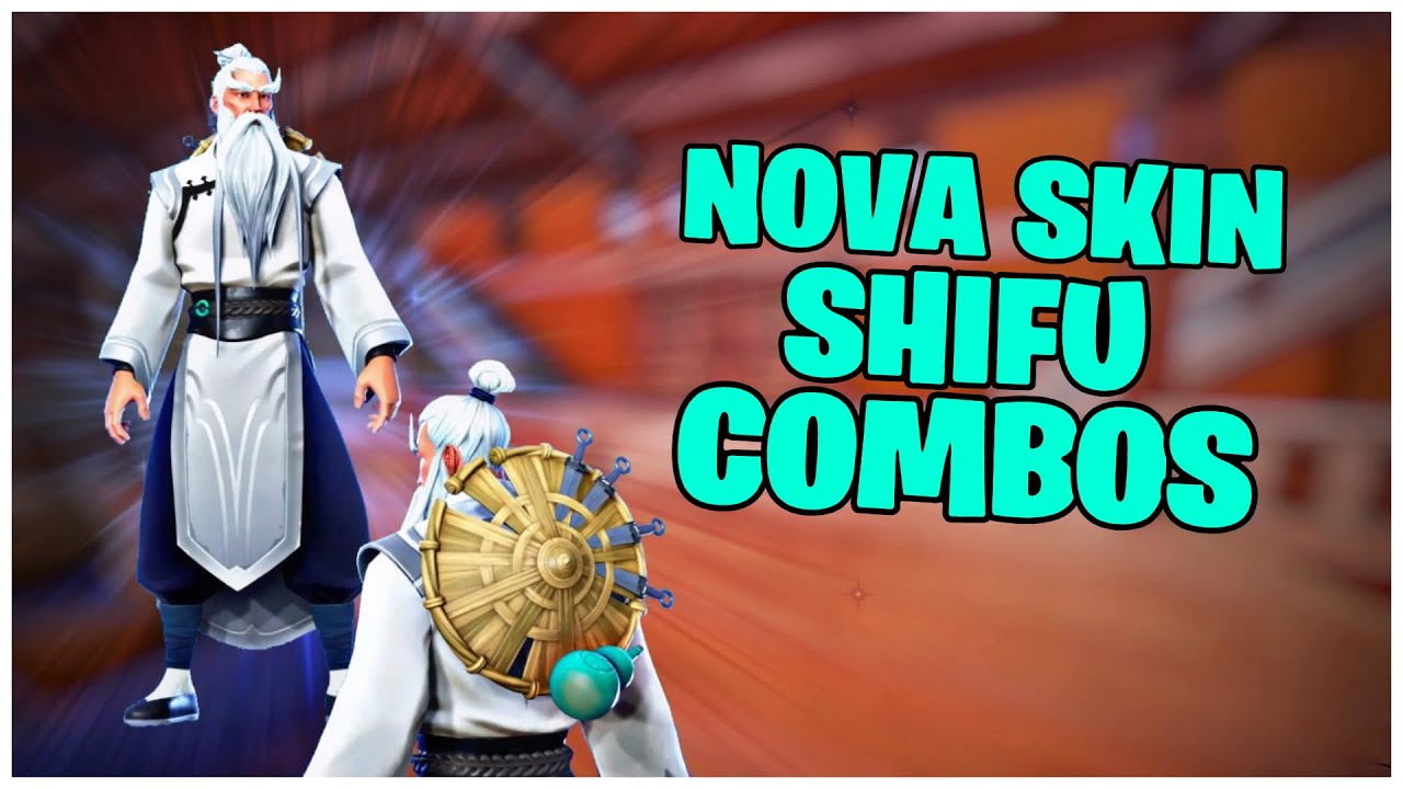 MOSTRANDO A *NOVA* SKIN SHIFU & COMBOS | FORTNITE - YouTube