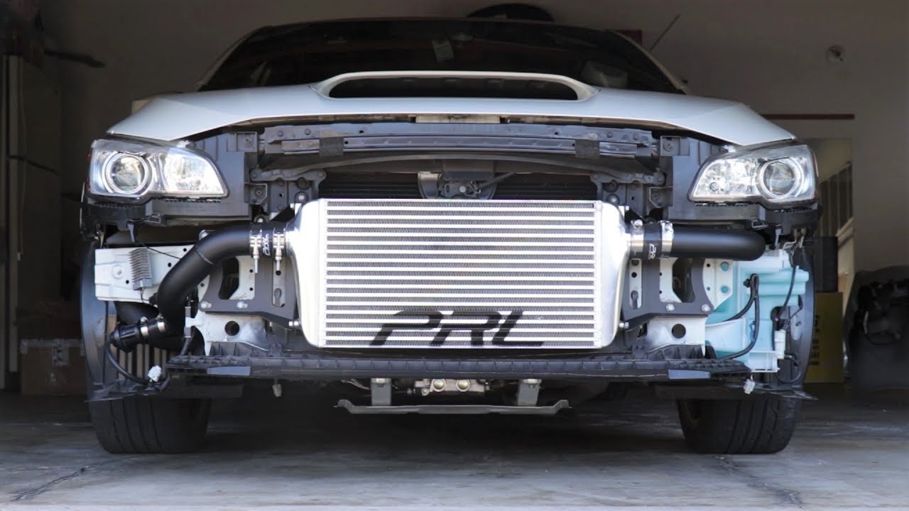 2016 WRX 400WHP | Part 2: PRL Front Mount Intercooler - YouTube
