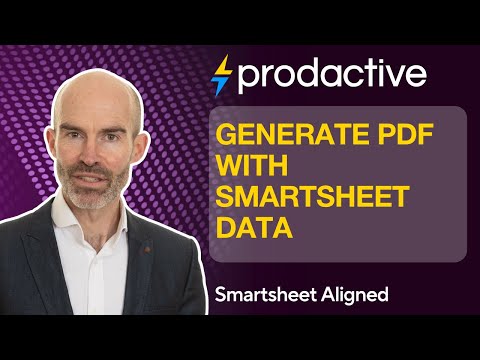Smartsheet demo of Document Builder: how to quickly generate PDF ...