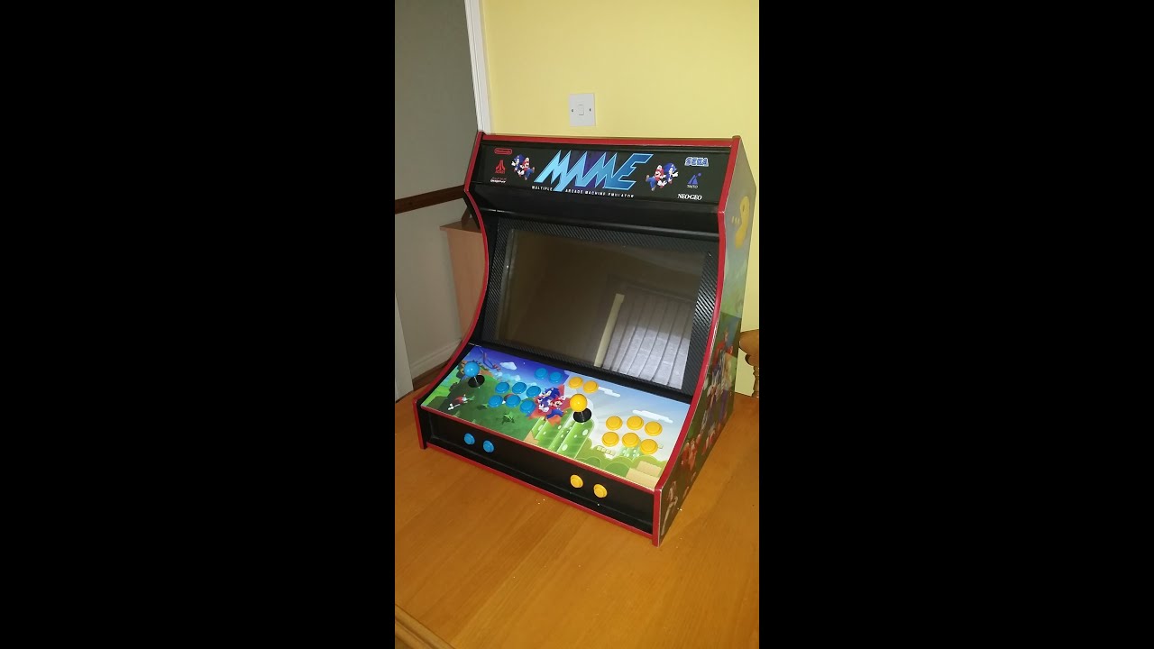 MAME Arcade Machine DIY Project - YouTube