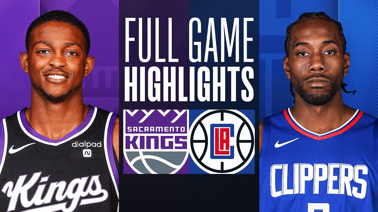 KINGS at CLIPPERS | FULL GAME HIGHLIGHTS | February 25, 2024 - YouTube